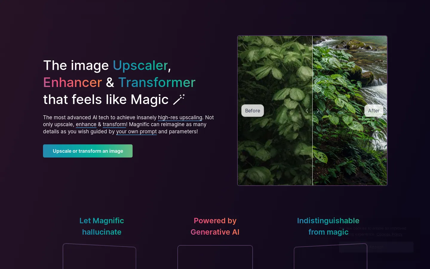Magnific AI - The Magic Image Upscaler & Enhancer | AIStage