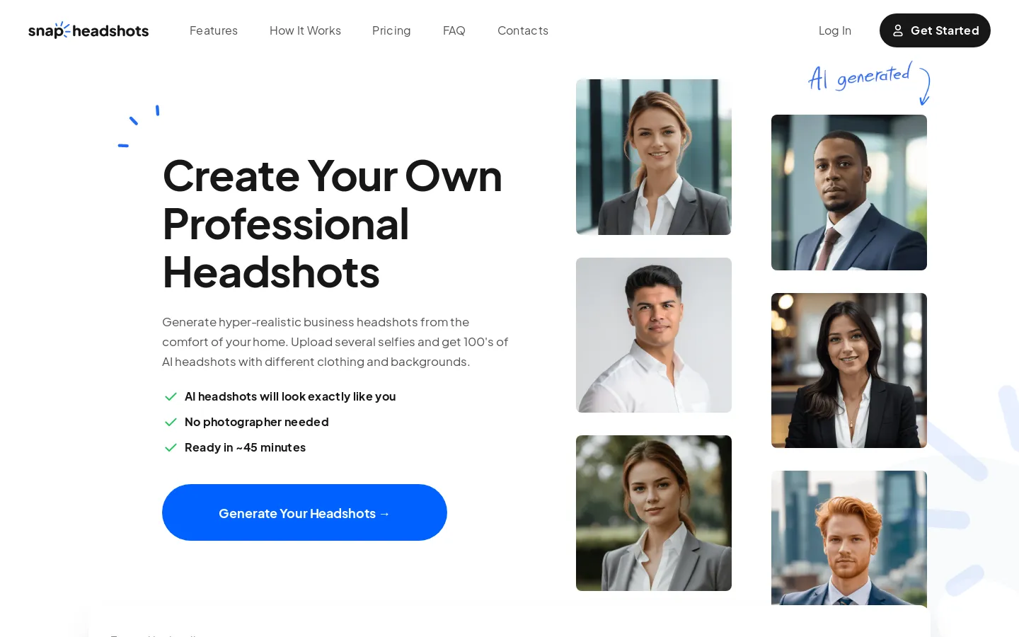 AI Headshot Generator: Create Realistic Headshots in Minutes | AIStage