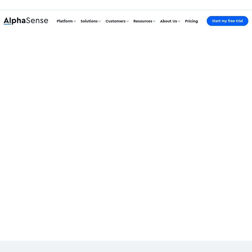 AlphaSense | Market Intelligence and Search Platform | AIStage