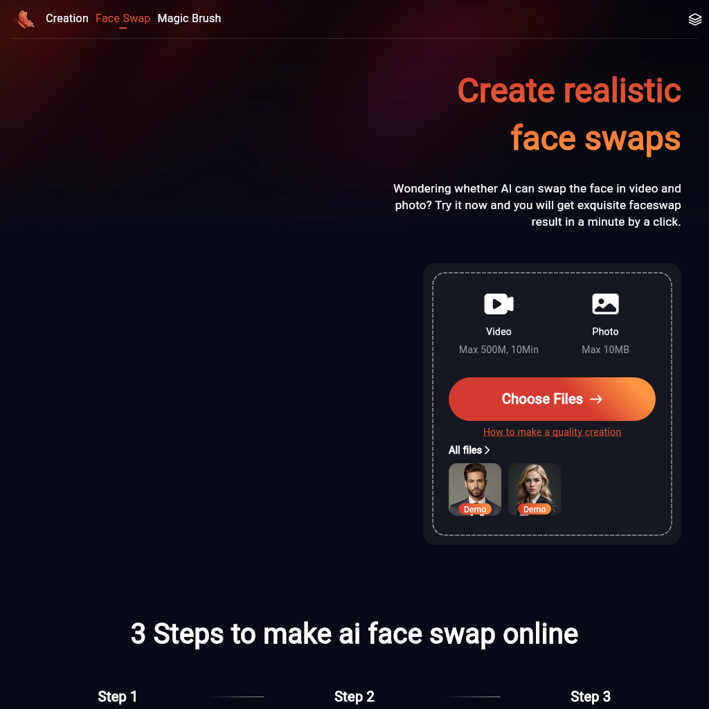 Beauty AI: Best Face Swap & Deepfake Web Service | AIStage
