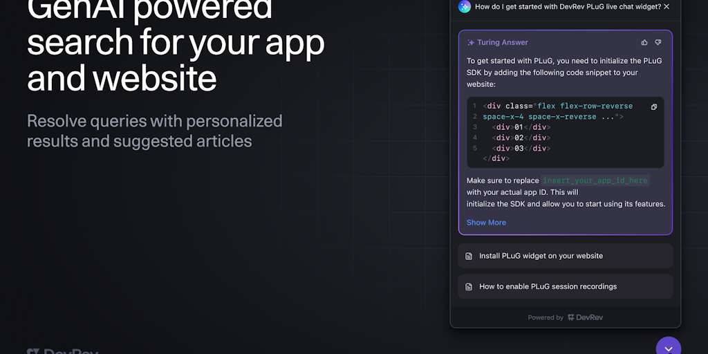 DevRev AgentOS | AI Agents for Support Engineers | AIStage