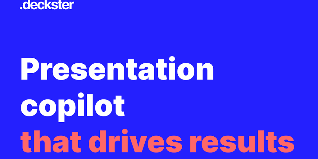 FAQs of Deckster - Copilot for Presentations | AIStage