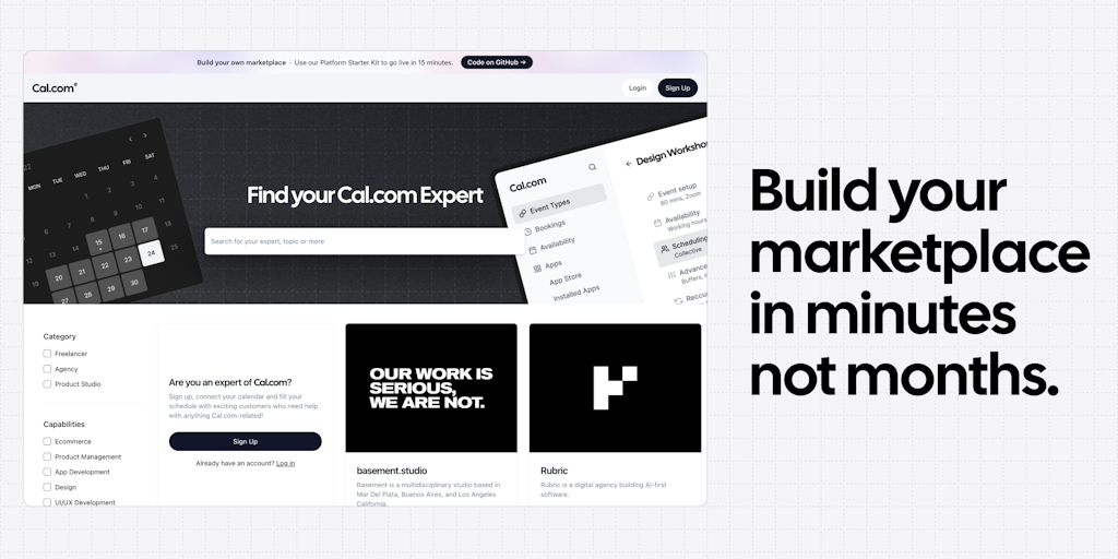 Cal.com - Open Scheduling Infrastructure | AIStage