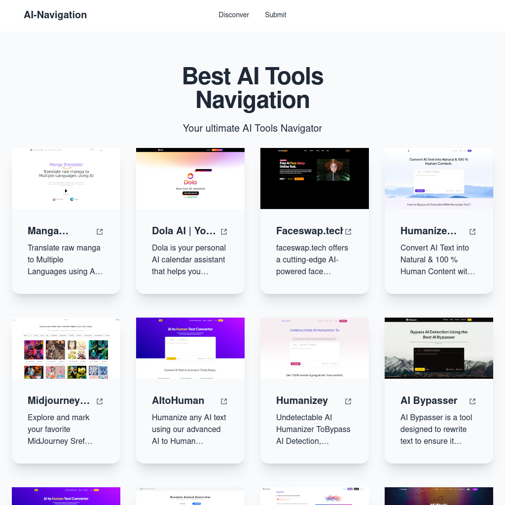 AI Navigation - Your Ultimate AI Tools Navigator | AIStage