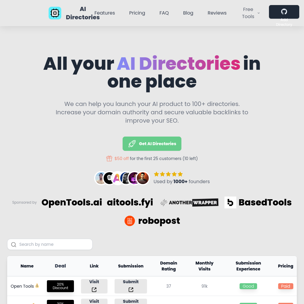 AI Directories | All your AI Directories in one place | AIStage