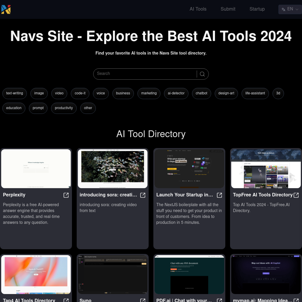 Core Features of Navs Site | AIStage