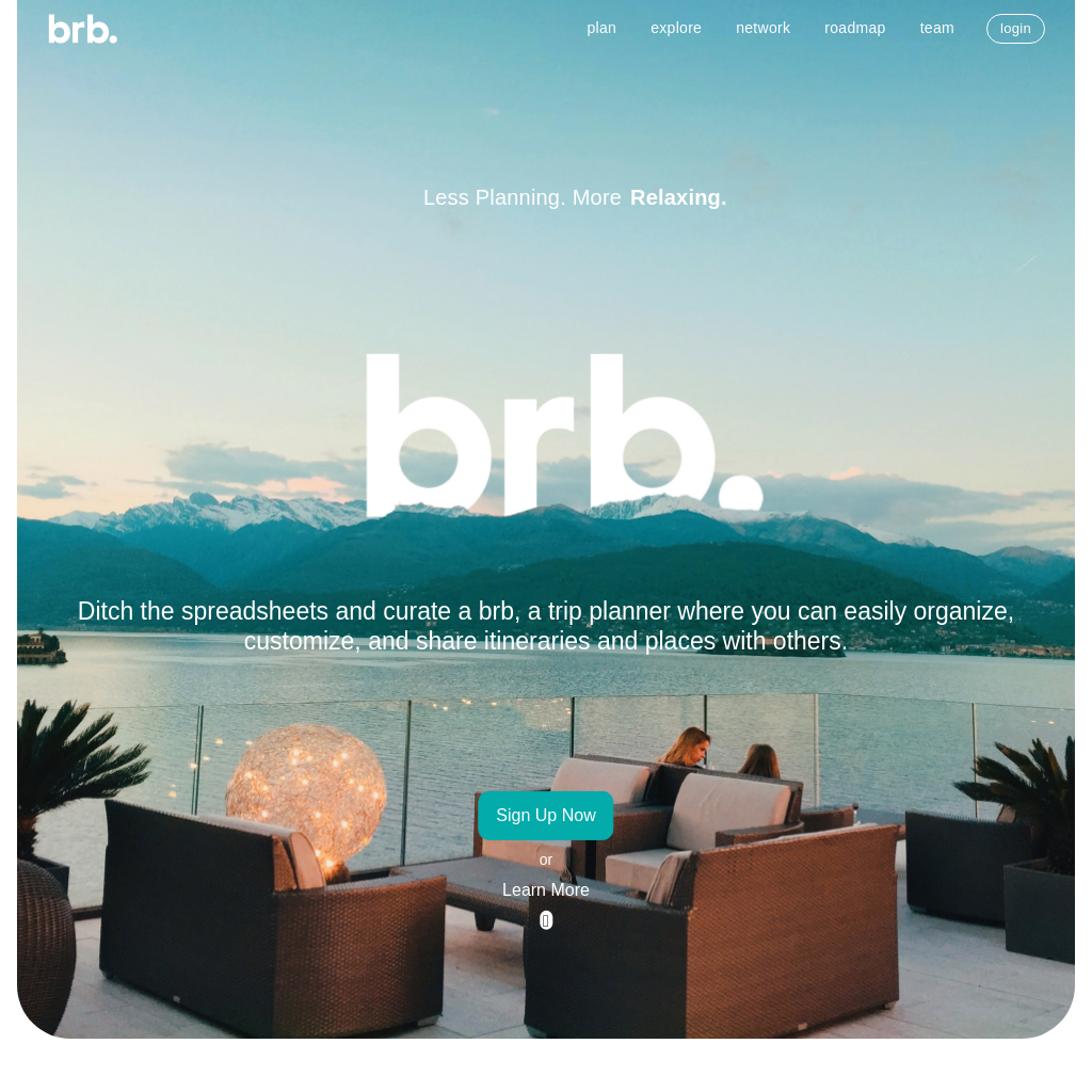 brb - Plan, Explore & Connect with Personalized Itineraries | AIStage
