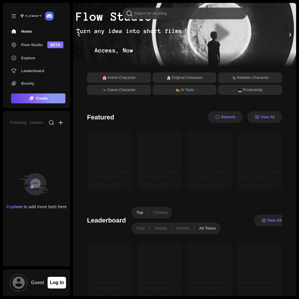 FlowGPT: ChatGPT-Prompts, AI-Anwendungen & Chatbots für alle. | AIStage