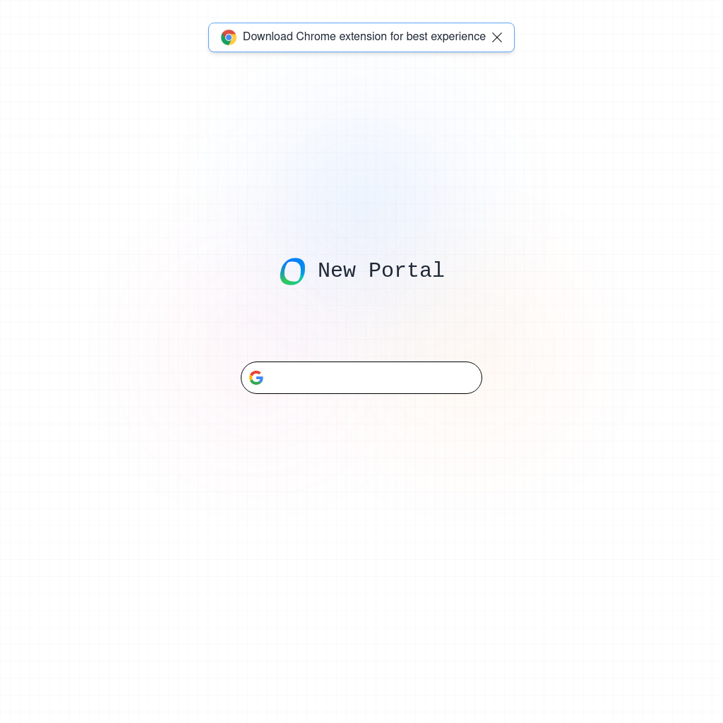 New Portal - Chrome Extension for Google and ChatGPT | AIStage