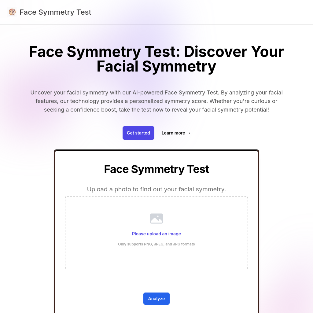 Face Symmetry Test | Discover Your Facial Symmetry | MenuMark | AIStage