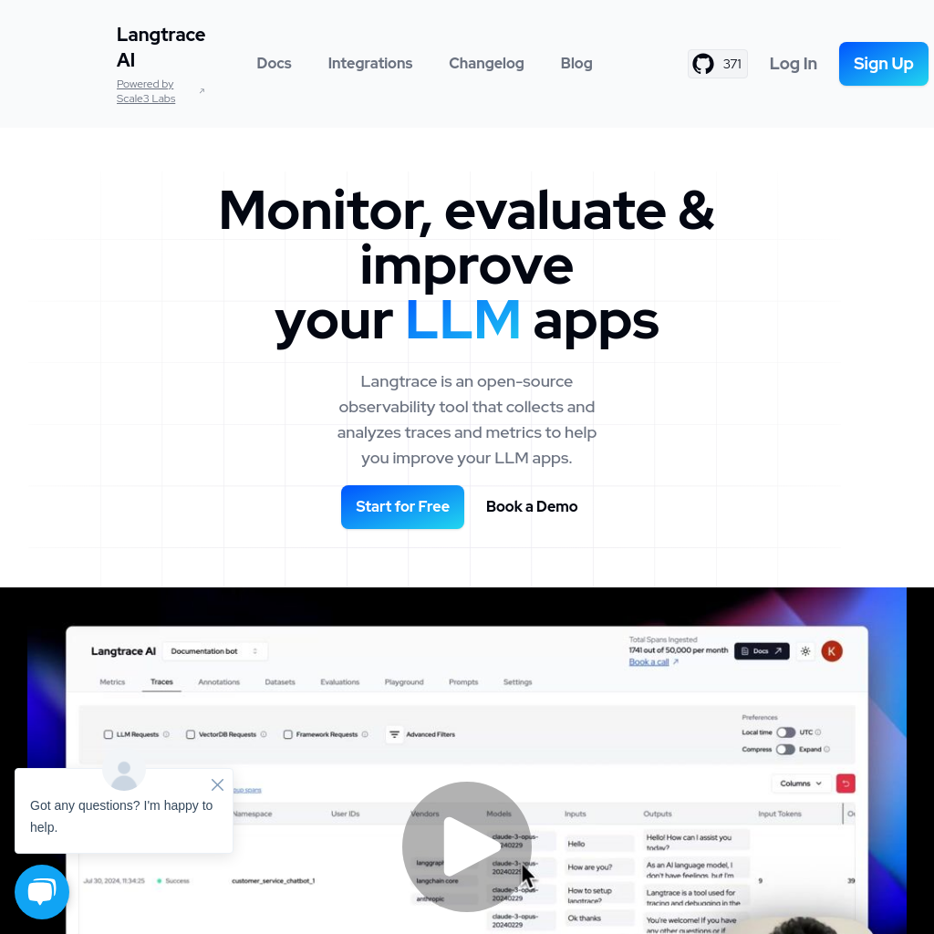 Langtrace AI - Open-Source Observability Tool for LLM Apps | AIStage